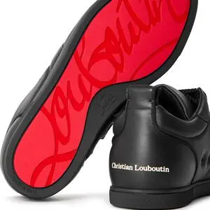 CHRISTIAN LOUBOUTIN Solid Color Low Top Trainers