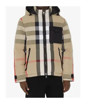 Burberry Reversible Check Puffer Jacket