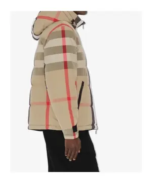 Burberry Reversible Check Puffer Jacket