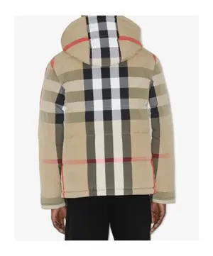 Burberry Reversible Check Puffer Jacket