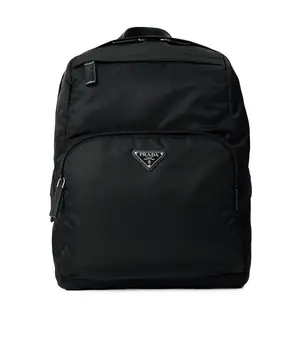 Prada Nylon Backpack - Black