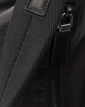 Prada Explore Leather Shoulder Bag