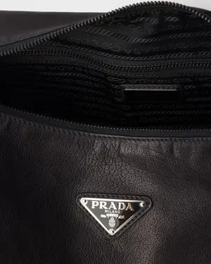 Prada Explore Leather Shoulder Bag