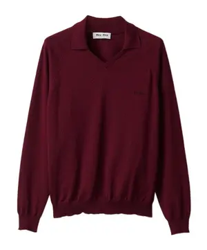 Miu Miu Wool Polo Sweater