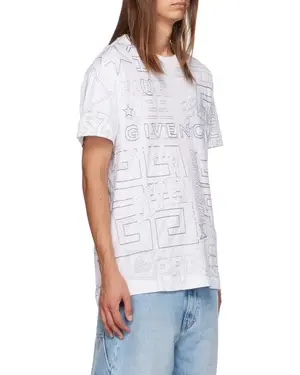 Givenchy Oversized T-shirt In Cotton With Logo