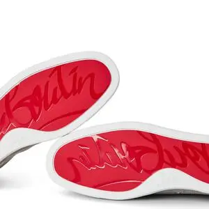 CHRISTIAN LOUBOUTIN Color Blocked Low Top Trainers