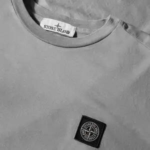 Stone Island Cotton Compass Logo Patch T-shirt