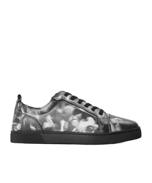 CHRISTIAN LOUBOUTIN Color Blocked Casual Shoes - Gray