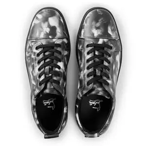 CHRISTIAN LOUBOUTIN Color Blocked Casual Sneakers - Gray