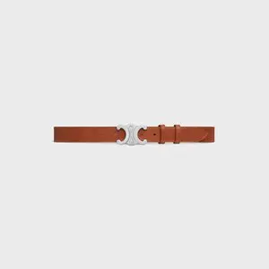 Celine Triomphe Belt 30mm In Vintage Calfskin