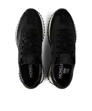 Moncler Retro Lace Up Sneakers - Black