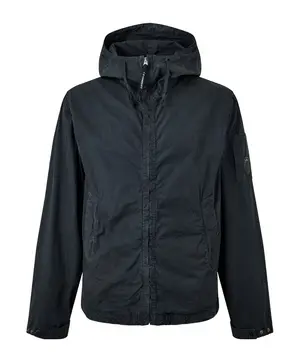 C.P. COMPANY Lightweight Hooded Jacket With Zip Closure