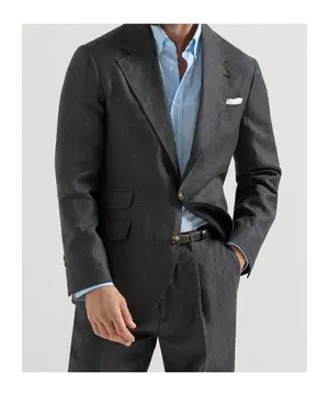 Brunello Cucinelli Délave Linen Blazer