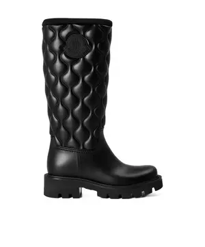 Moncler Simple Long Boots - Black