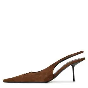Saint Laurent Pointed Toe Slingback High Heels