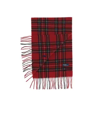 Polo Ralph Lauren Tartan Fringed Scarf