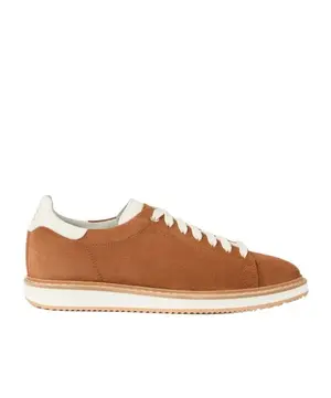 Brunello Cucinelli Suede Lace-up Sneakers