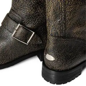 JIMMY CHOO Mid-calf Biker Boots