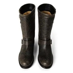 JIMMY CHOO Mid-calf Biker Boots