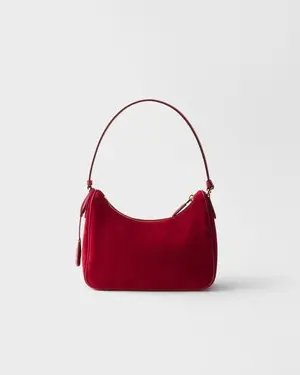 Prada Re-edition 2005 Suede Mini-bag
