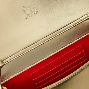 CHRISTIAN LOUBOUTIN Suede Clutch