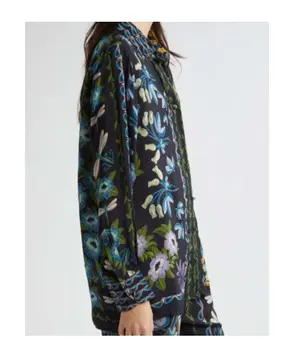 Farm Rio Long Sleeve Printed Shirt