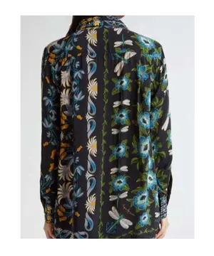 Farm Rio Long Sleeve Printed Shirt