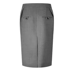 Magda Butrym Fine Check High-waisted Pencil Skirt
