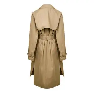 Fendi Solid Color Trench Coat
