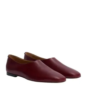 JIL SANDER Ballerina Flats - Red