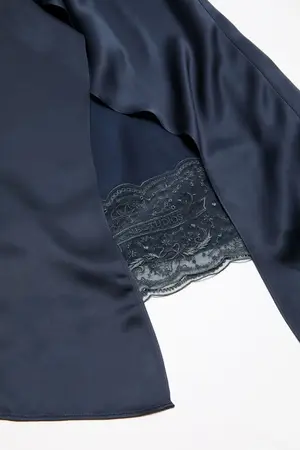 Acne Studios Layered Satin Skirt
