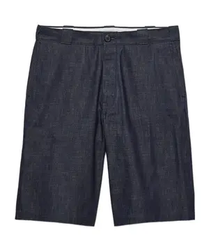 Prada Raw Denim Bermuda Shorts