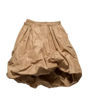 Prada Technical Taffeta Skirt - Khaki