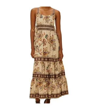 Farm Rio Floral Midi Dress