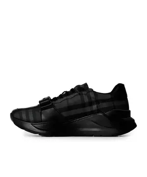 Burberry Classic Check Pattern Lace-up Sneakers