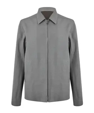 Rick Owens Zip Up Lapel Jacket