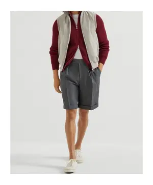 Brunello Cucinelli Double-pleat Shorts