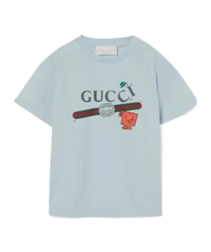 Gucci Baby Cotton T-shirt With Graphic Print