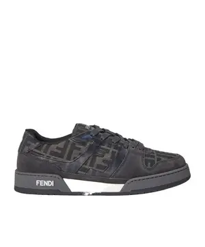 Fendi Classic Low-top Sneakers With Ff Monogram