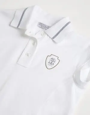Brunello Cucinelli Logo Detail Polo Shirt