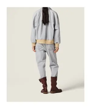 Miu Miu Denim Blouson Jacket