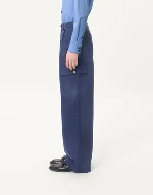 Valentino Garavani Denim Cargo Trousers