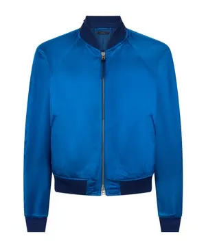 TOM FORD Satin Bomber Jacket