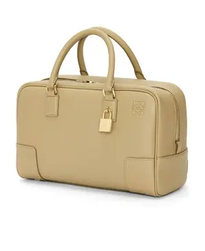 Loewe Amazona 28 Bag In Nappa Calfskin - Nude