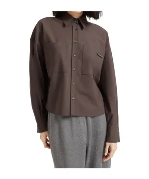Brunello Cucinelli Embellished Button-up Shirt