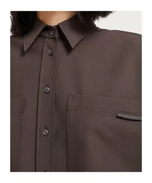 Brunello Cucinelli Embellished Button-up Shirt