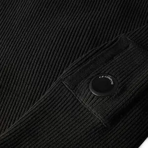 C.P. COMPANY Crew Neck Ribbed Knit Sweater