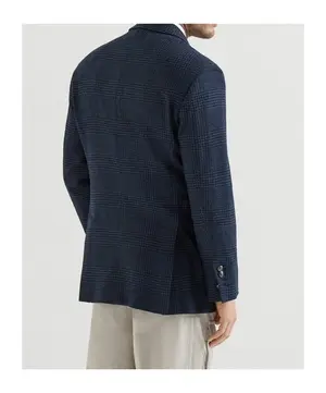 Brunello Cucinelli Peaked-lapel Double-breasted Blazer