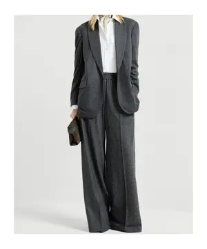 Brunello Cucinelli Long Sleeve Blazer