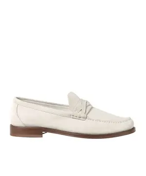 Brunello Cucinelli Suede Detail Loafers